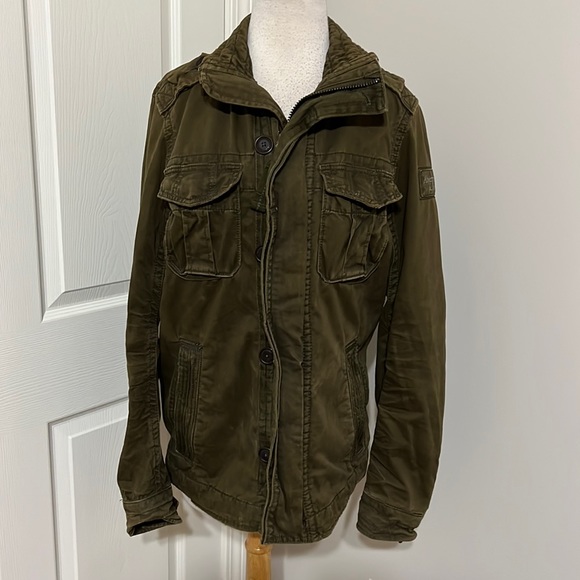 Abercrombie & Fitch | Jackets & Coats | Abercrombie Fitch Army Green Colored Sentinel Jacket ...